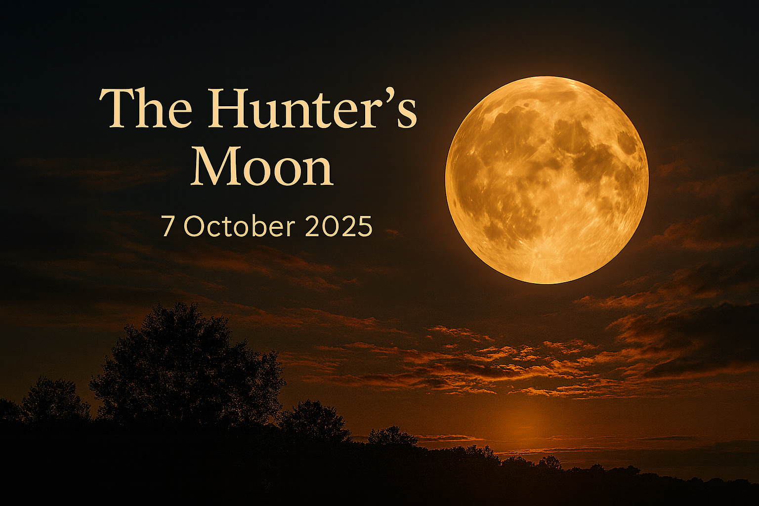 Hunter’s October Supermoon – The Kent Crystal Cave
